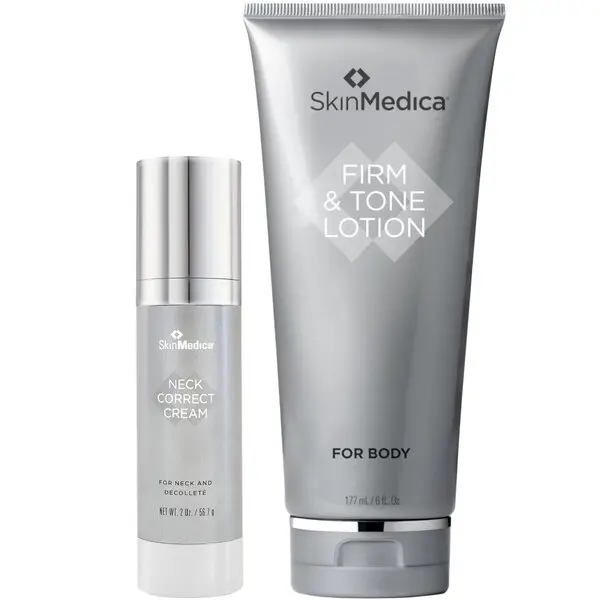 Skinmedica Neck Correct Cream & Firm And Tone Lotion Duo - One-color