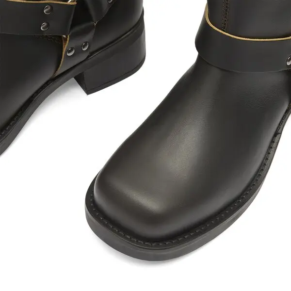SAMSØE SAMSØE Sabrenta Knee-high Buckled Boots