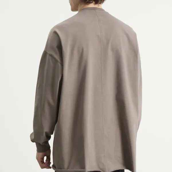 Rick Owens Long Sleeve Tommy T T-shirt - Dust