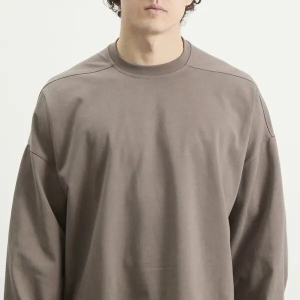 Rick Owens Long Sleeve Tommy T T-shirt - Dust