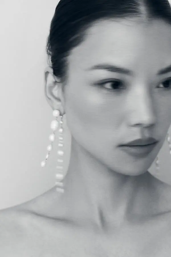 Nadri London Freshwater Pearl Drop Earrings