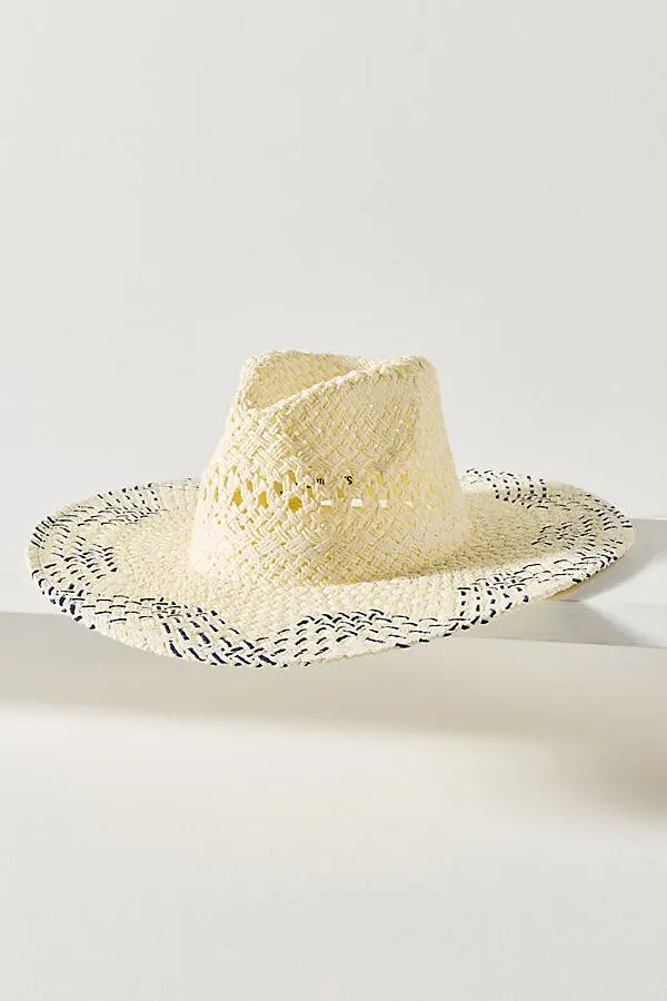 San Diego Hat Skipper Fedora - Black & White Pattern