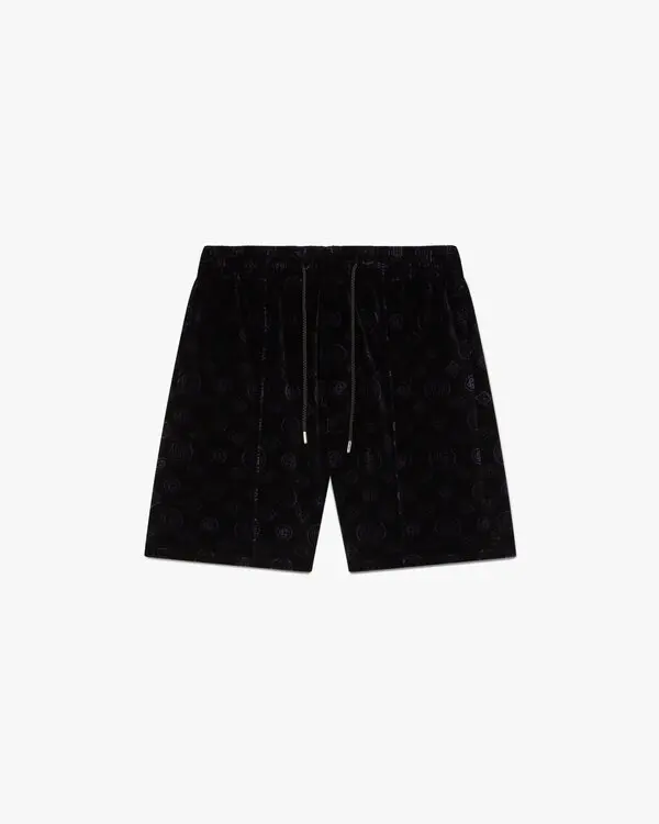 Casablanca Monogram Velour Shorts