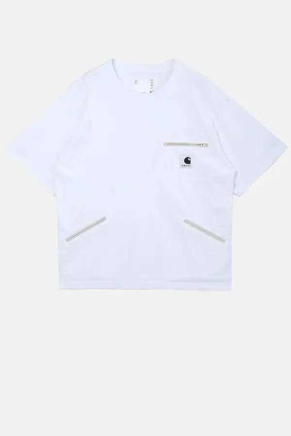 Sacai X Carhartt T-shirt - Bianco