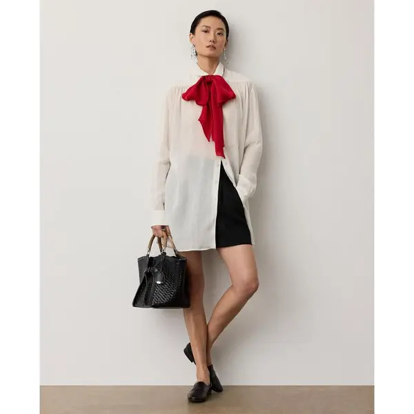 Ralph Lauren Karmen Linen Voile Shirt