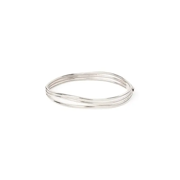 Ralph Lauren Sterling Wavy Bangle
