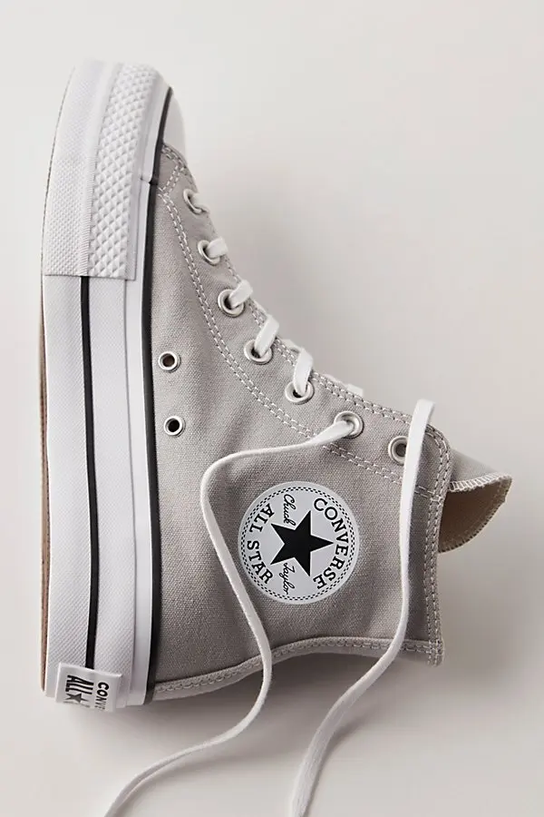 CONVERSE Chuck Taylor All Star Lift High-top Sneakers - Grey Area/white/black