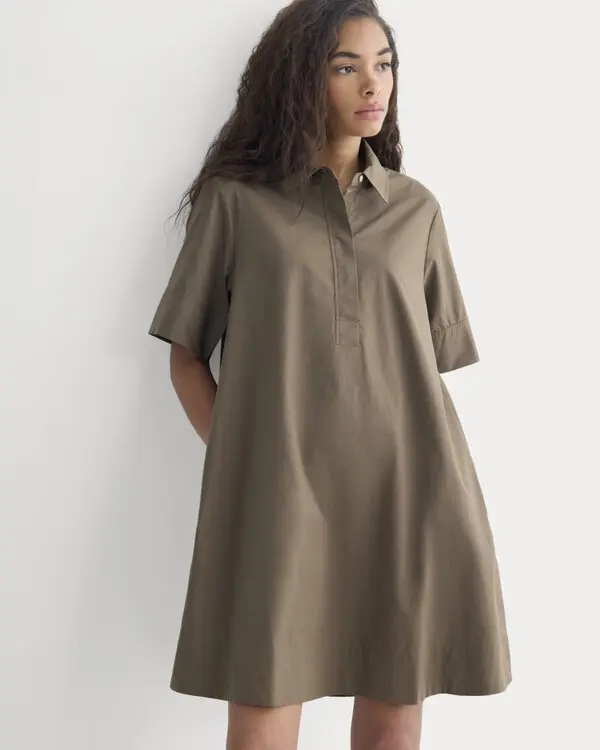 Everlane Popover Mini Shirtdress