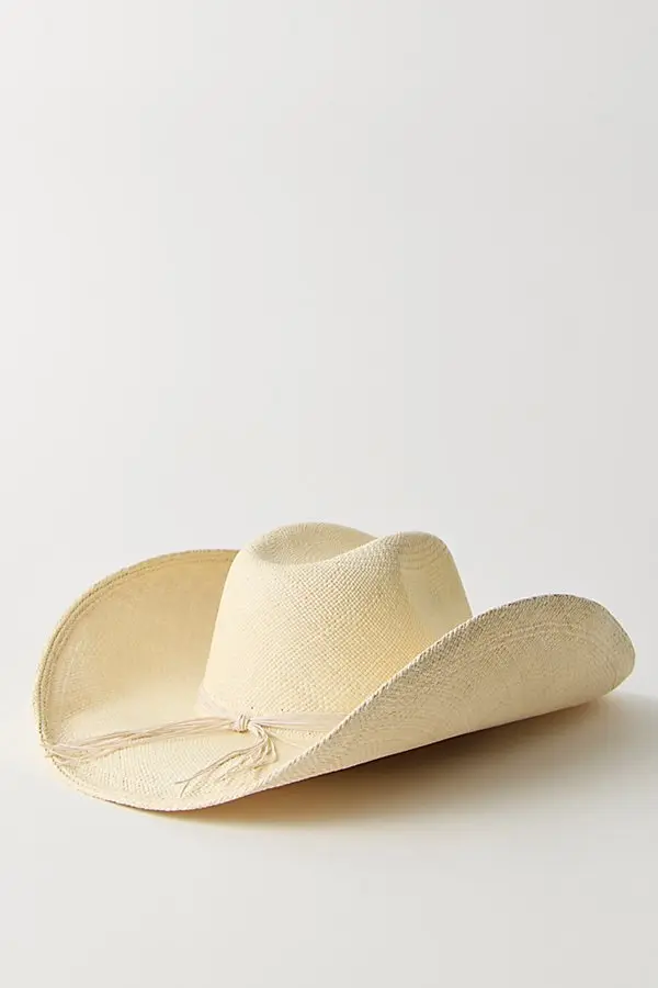 FINCA Cowboy Wide Brim Straw Hat