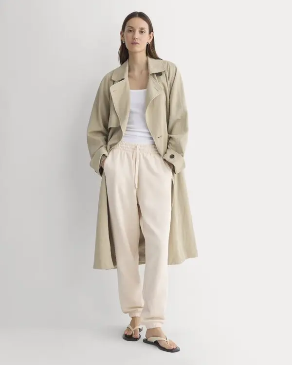 Everlane Lightweight Terry Jogger - Parchment