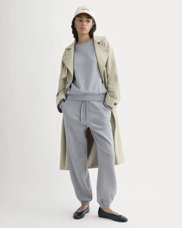 Everlane Lightweight Terry Jogger - Vintage Heather Grey