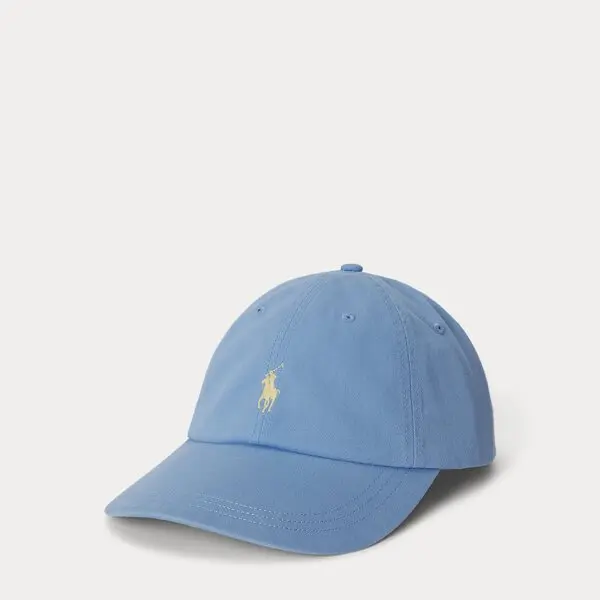Ralph Lauren Long-bill Washed Twill Cap - Bristol Blue