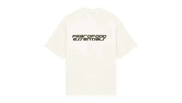 Fear Of God Essentials 90's Short Sleeve Tee Shirt - Ivory