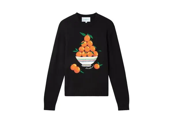 Casablanca Pyramide D'oranges Intarsia Jumper