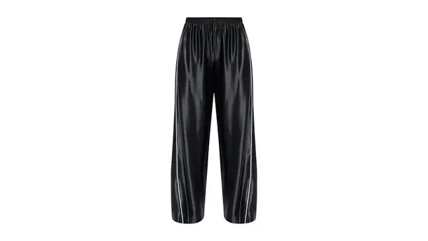 Alexander Wang Reflective Piping Mid-rise Track Pant
