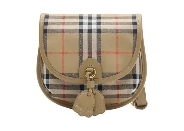 Burberry Plaid Crossbody Bag