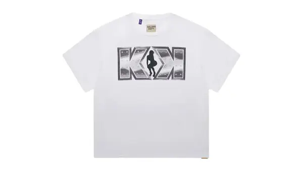 GALLERY DEPT. Funky Ass Records Tee Shirt - Clean White