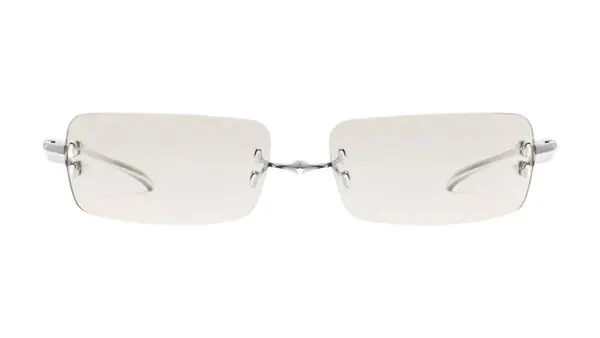 GENTLE MONSTER Paranoyd 02 Sunglasses - Silver/clear