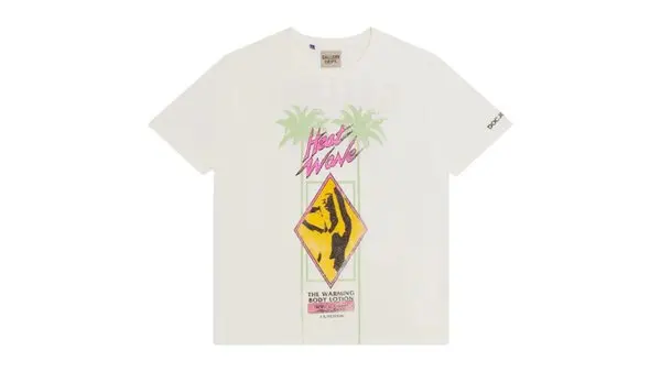 GALLERY DEPT. X Doc Johnson Heat Wave Tee Shirt - Archival White