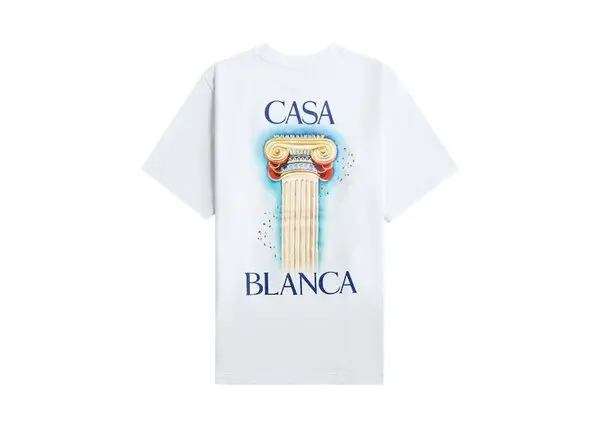 Casablanca La Colomne T-shirt - White
