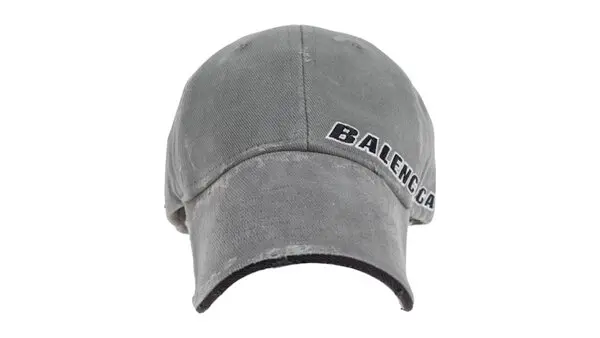 Balenciaga Logo Cap - Dark Grey
