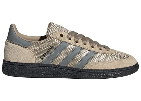 Adidas Handball Spezial Lace-up Sneakers - Stone Khaki/grey/core Black