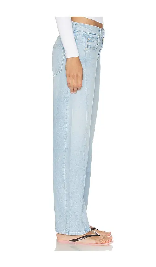 MOTHER The Mid Rise Half-pipe Hover Jeans - Blue