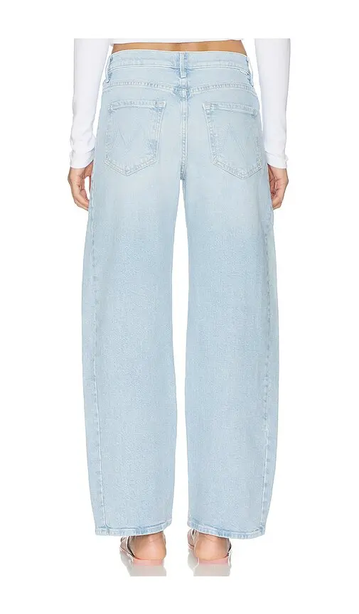 MOTHER The Mid Rise Half-pipe Hover Jeans - Blue