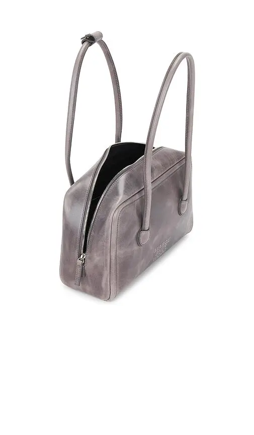 MARGESHERWOOD Soft Boston Shoulder Bag - Grey