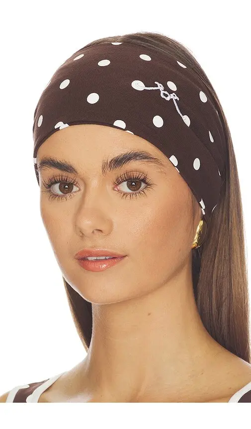 ROWEN ROSE Headband - Brown