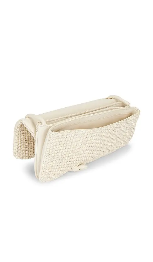 Dolce Vita Raffia Baguette Bag - Tan