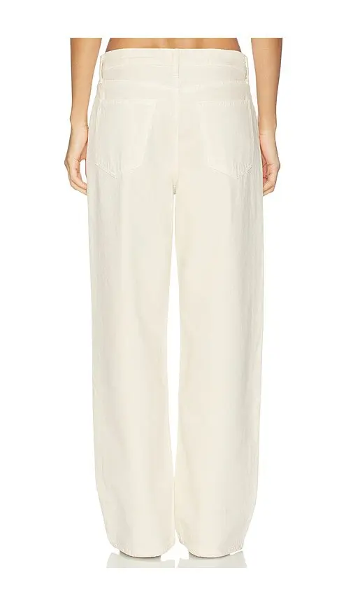 AGOLDE Low Slung Baggy Jeans - Beige