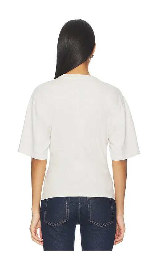 AGOLDE Storey Tee Shirt - Beige