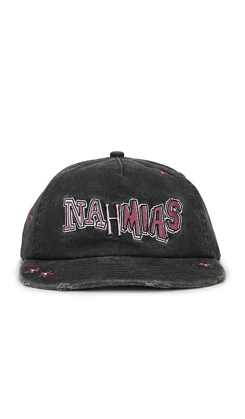NAHMIAS Flower Groms Dad Cap - Black
