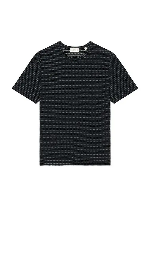 FRAME Jacquard Stripe Tee In . Also