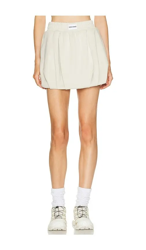 GOLD HINGE Luxesoft Bubble Skirt