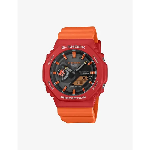G-Shock Resin Solar-powered Watch 45.4mm - Orange