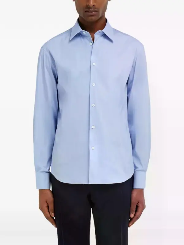FERRAGAMO Shirt With Micro Print