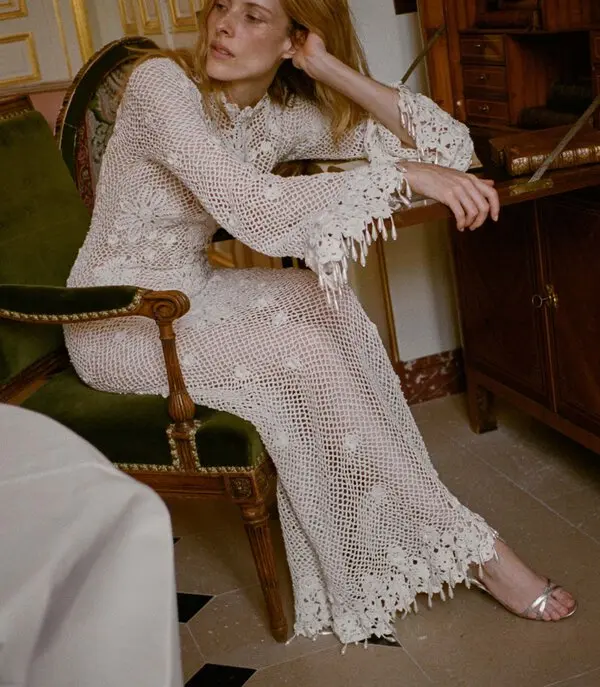 DÔEN Etna Anniversary Crochet Dress