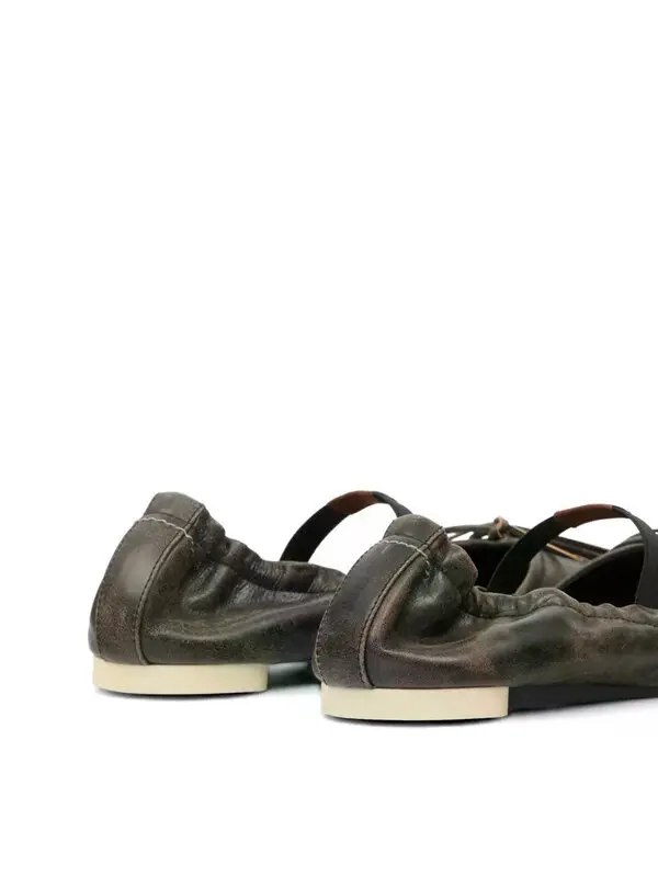 MAISON MARGIELA Square-toe Ballerina Shoes