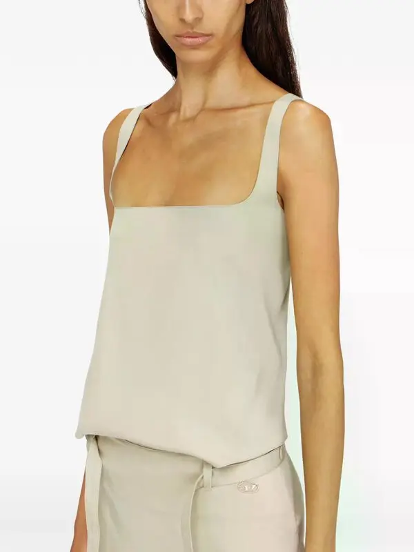 DIESEL® D-sana Square-neck Midi Dress