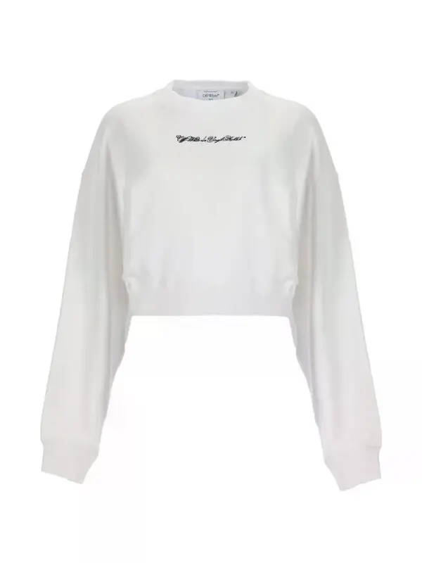 Off-White Long-sleeve Sweatshirt