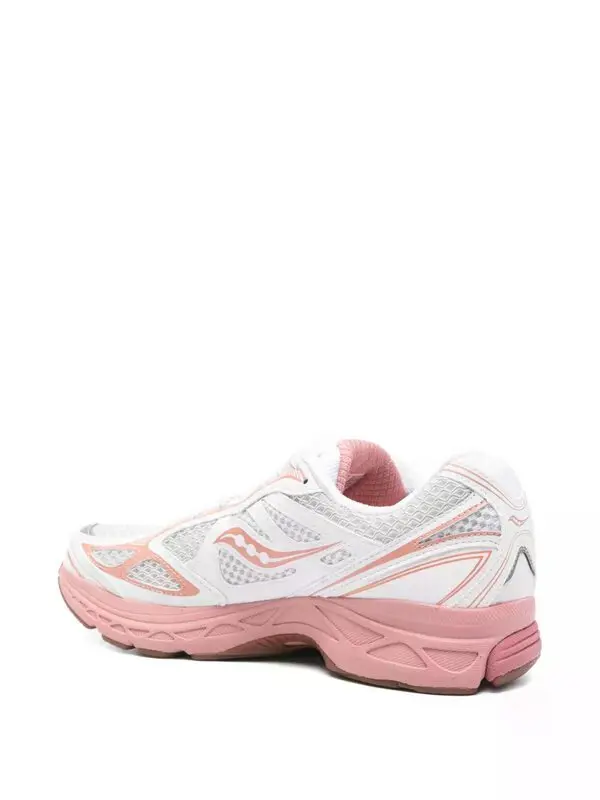 Saucony Progrid Guide Mesh-panel Sneakers - White