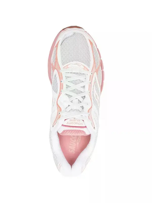 Saucony Progrid Guide Mesh-panel Sneakers - White