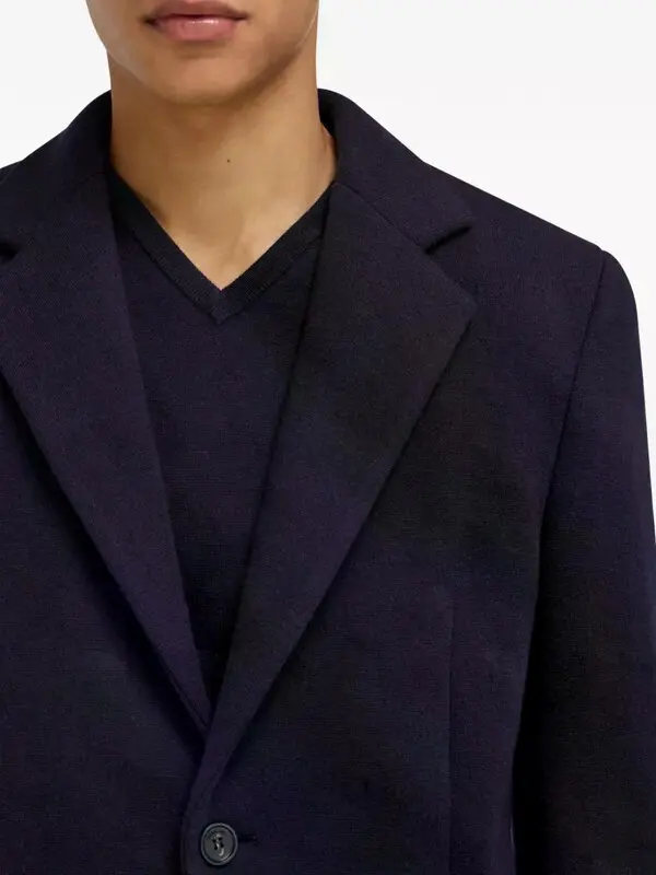 FERRAGAMO Single Breasted Jersey Blazer