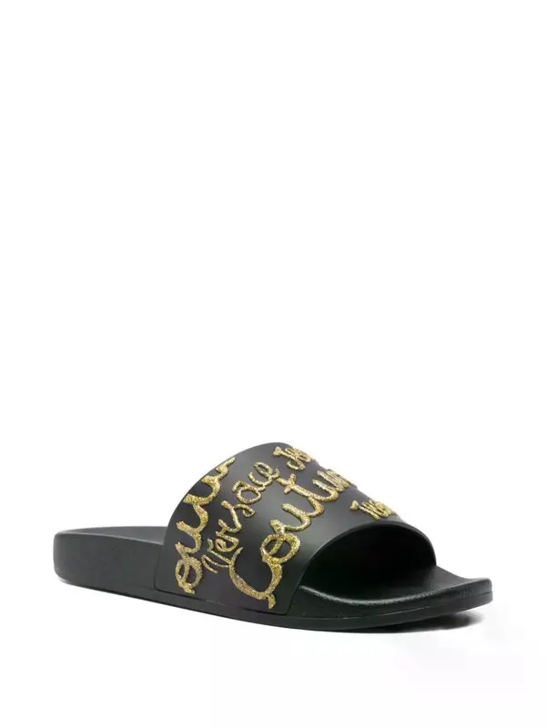 Versace Embossed Slides