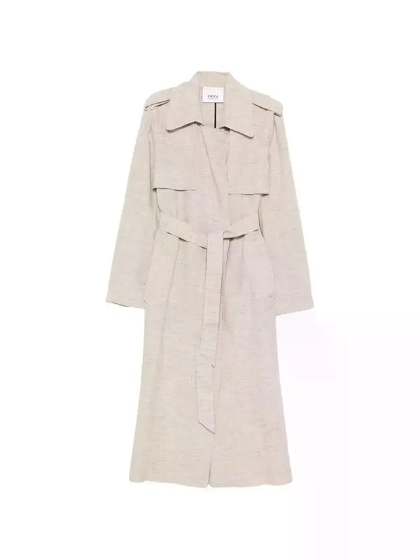 Erika Cavallini Belted Trench Coat