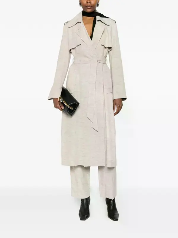 Erika Cavallini Belted Trench Coat