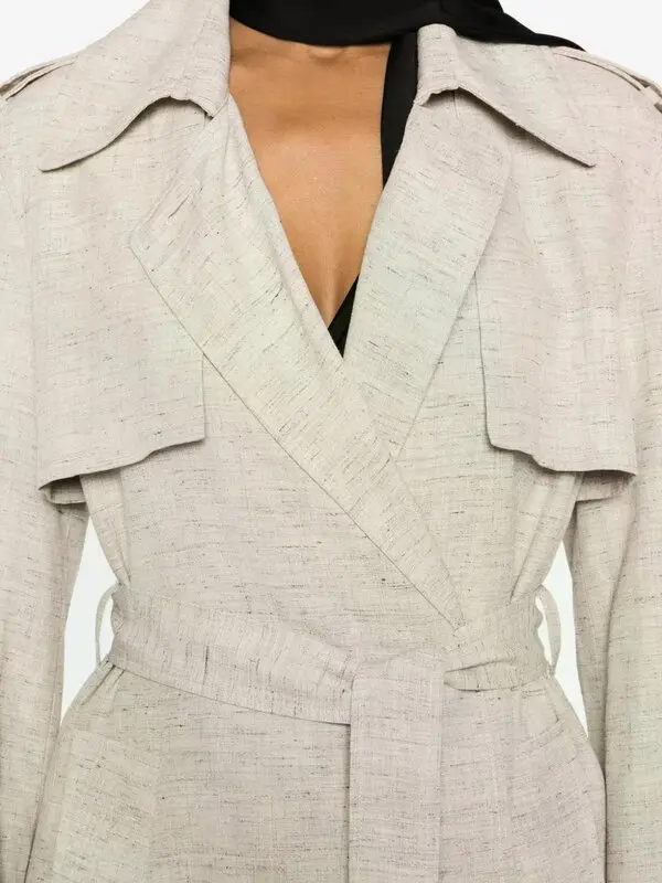 Erika Cavallini Belted Trench Coat
