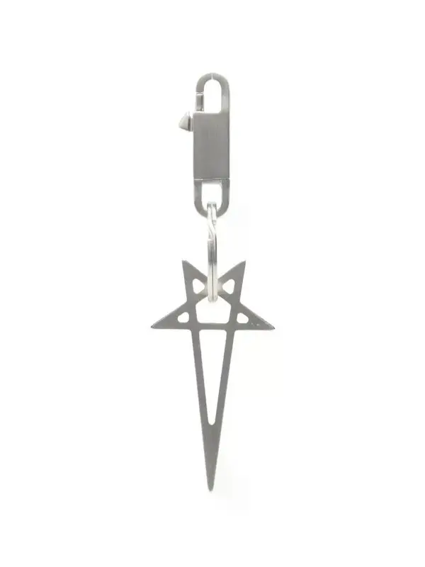 Rick Owens Pentagram Keyring